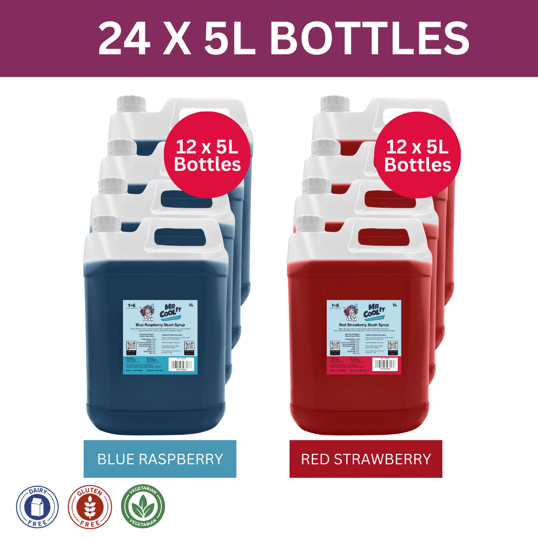Slush Syrup Multipack | 24 syrup multipack | Superb Value